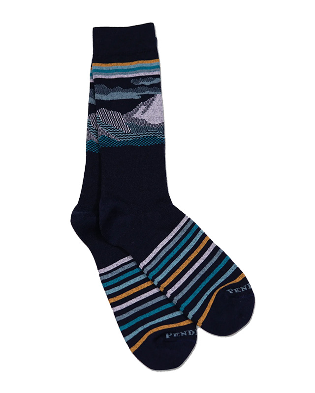 Pendleton Woolen Mills - Pacific Wonderland Crew - Navy